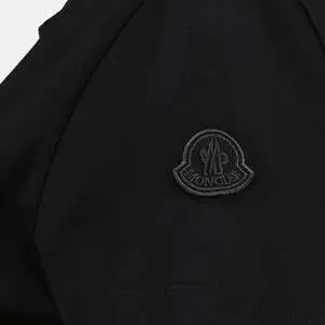 Moncler Button Detailed Crewneck T-shirt