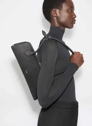 Alaïa Le Teckel Shoulder Bag - Anthracite