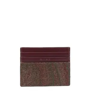 Etro Patterned-jacquard Wallet