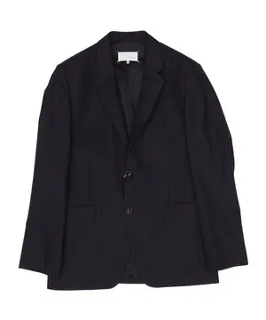 MAISON MARGIELA Pinstripe Tailored Jacket - Black