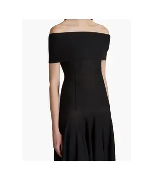 Khaite Ava Flared Maxi Dress
