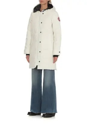 Canada Goose Shelburne Logo-patch Parka