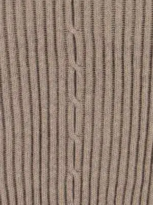 Loro Piana Plane Tree Ribbed Crewneck Jumper