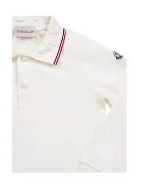 Moncler Long-sleeved Polo Shirt With Button Detail