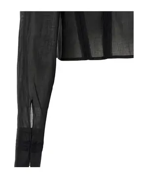 Elisabetta Franchi Cropped Embroidered Shirt