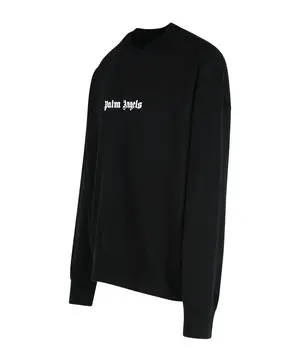 Palm Angels Logo Printed Crewneck Sweatshirt