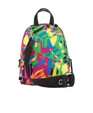 Mcm Abstract Pattern Printed Shoulder Bag