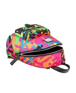 Mcm Abstract Pattern Printed Shoulder Bag