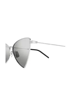 Saint Laurent Geometric Frame Sunglasses
