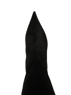 Casadei Elodie Knee-high Pointed Toe Boots
