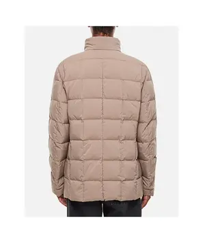 FAY Quilted Padded Coat - Nude
