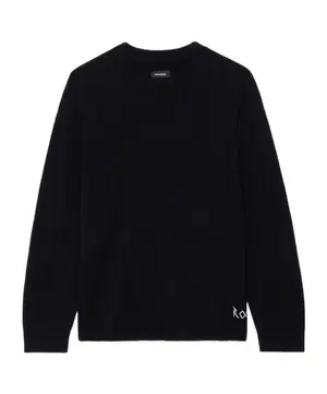 Zadig&Voltaire Oversized Embroidered Knit Jumper