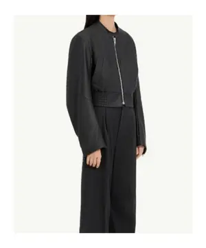 MAISON MARGIELA Cropped Bomber Jacket