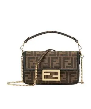 FENDI Brown Fabric Bag