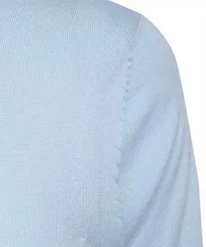 TOM FORD Fine Knit Turtleneck Sweater With Long Sleeves - Blue