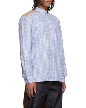 Junya Watanabe Check Quilted Shirt