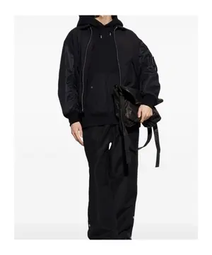 Comme Des Garçons Long Sleeve Hooded Sweatshirt