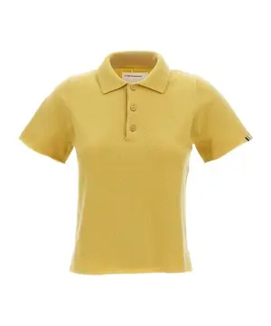 Extreme Cashmere Short Sleeve Polo Top - No