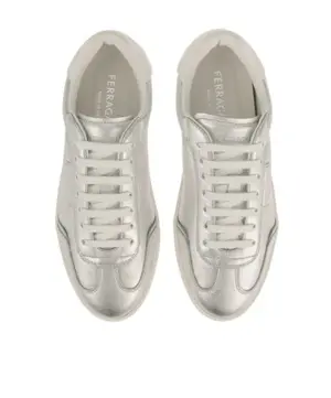 FERRAGAMO Low-top Sneakers - Silver