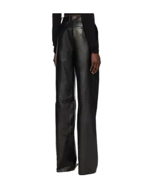 Magda Butrym Horn Shaped Spliced Casual Pants