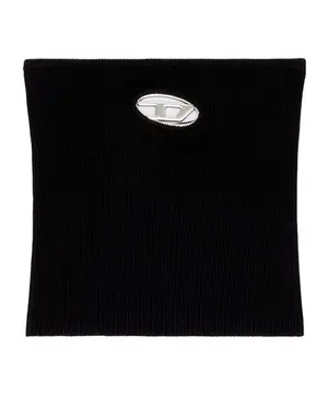 DIESEL® Ribbed Tube Top With Logo Plaque