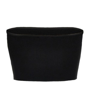 DIESEL® Ribbed Tube Top With Logo Plaque - No