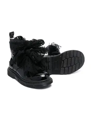 Monnalisa Ruffled Ankle Boots