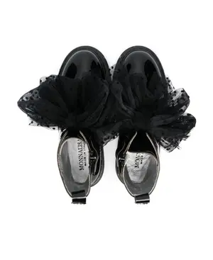 Monnalisa Ruffled Ankle Boots