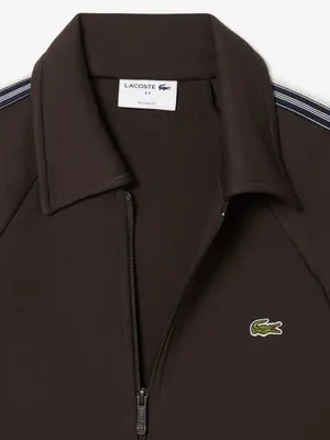 Lacoste Logo Patch Zip-up Sweatshirt