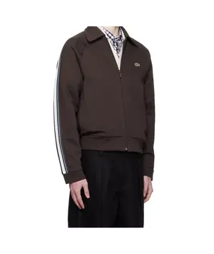 Lacoste Logo Patch Zip-up Sweatshirt