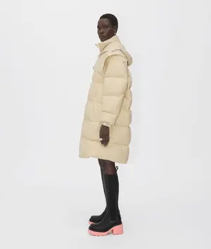 Bottega Veneta Padded Hooded Coat