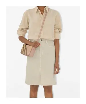 Burberry Small Checked Crossbody Bag
