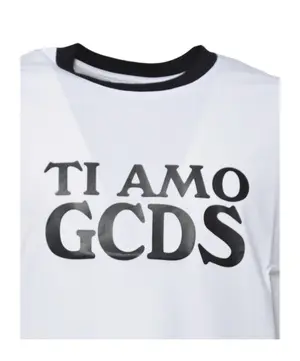 Gcds Ti Amo Boxy T-shirt - White