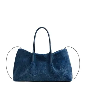 Bottega Veneta Large Pinacoteca Reversible Bag - Ocean/pacific