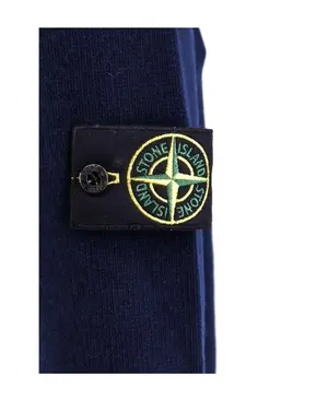 Stone Island V-neck Long-sleeved Knitted Cardigan