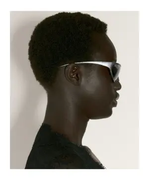 Balenciaga Wrap-around Sports Sunglasses