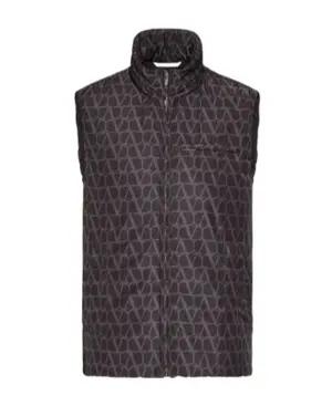 Valentino Garavani Zip Up Vests For Men