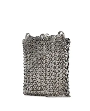 Rabanne 1969 Iconic Disc Shoulder Bag - Gray