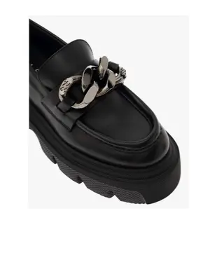 Casadei Chain-link Slip-on Loafers