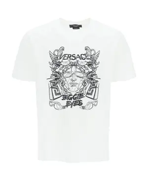 Versace Medusa Head-printed Crewneck T-shirt