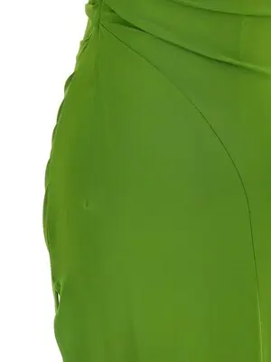 Elisabetta Franchi One-shoulder Draped Dress