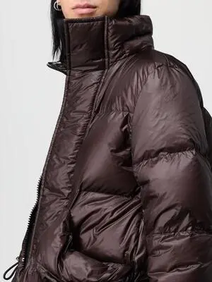 Sacai Hooded Puffer Jacket With Drawstring Waist