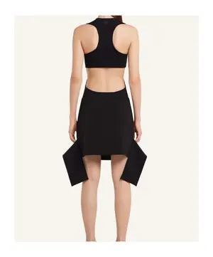 COURREGES Belted Mini Skirt