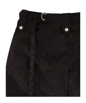 Casablanca Monogram Wide-leg Pants With Tie Detail