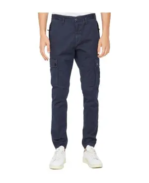 Stone Island Logo Patch Cargo Pants