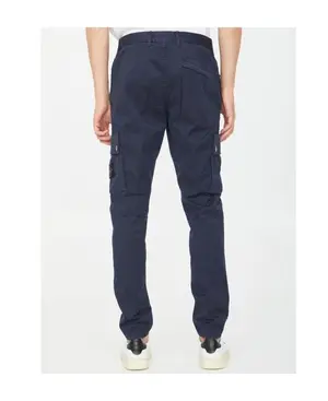 Stone Island Logo Patch Cargo Pants