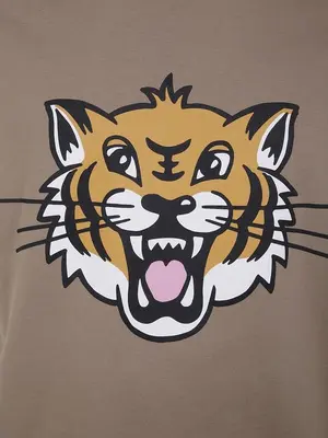 Kenzo Happy Tiger' T-shirt In Cotton