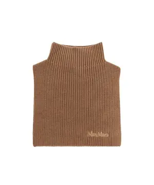 Max Mara Logo Motif Scarf - Brown