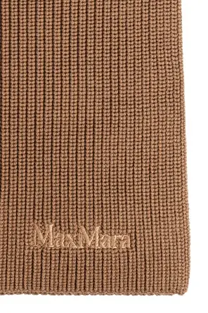 Max Mara Logo Motif Scarf