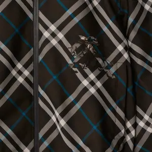 Burberry Checked Reversible Hooded Jacket